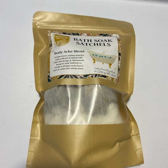 Bath & Body | Bath Soak Satchels Gold | Poshmark